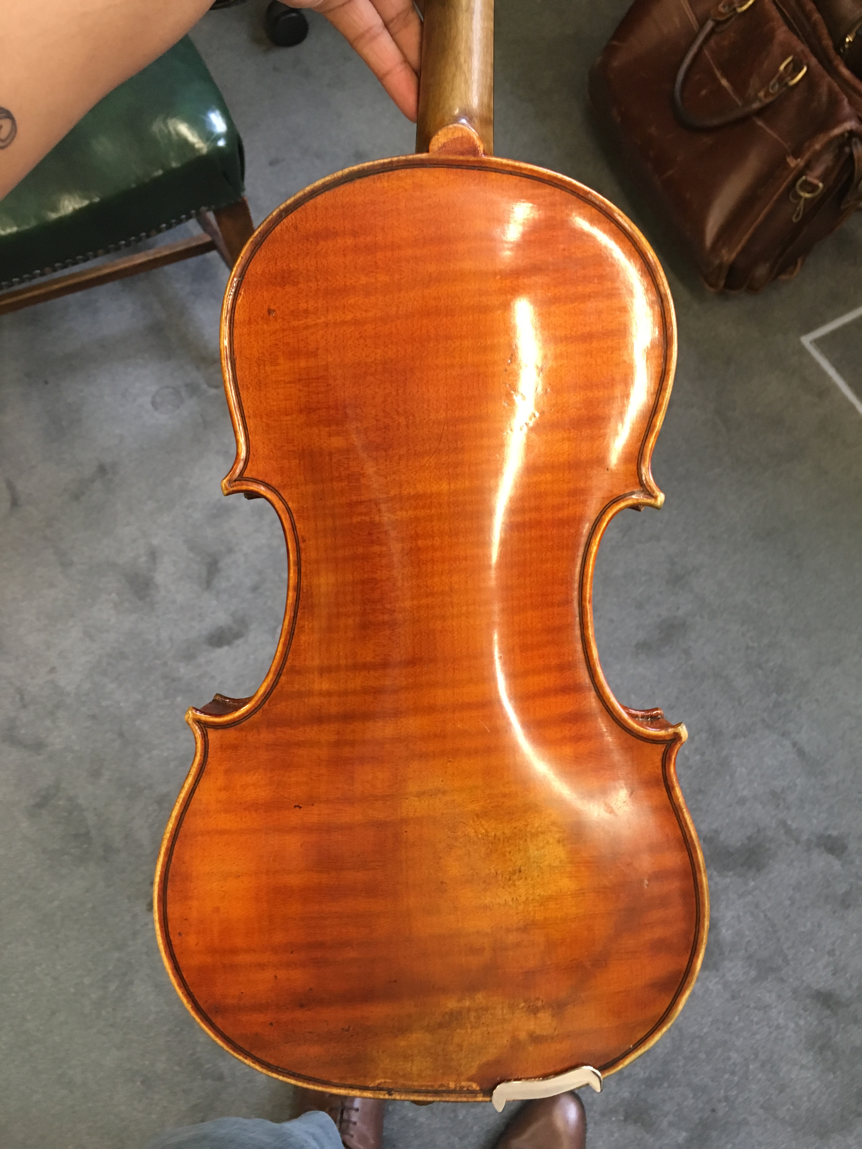 Violin by Enrico Rocca, Genoa, 1905 "Ex- Shumsky" - Niam Chauhan Violins